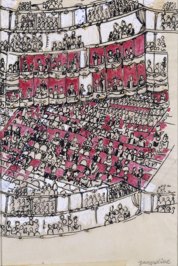 Gala Night | Jacqueline Groag | V&A Explore The Collections