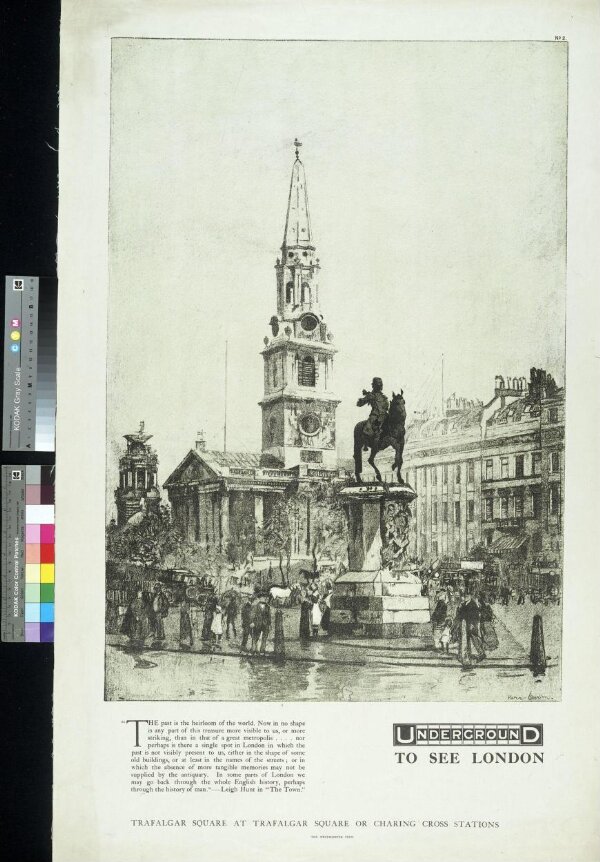 Trafalgar Square at Trafalgar Square or Charing Cross Stations | Kerr ...