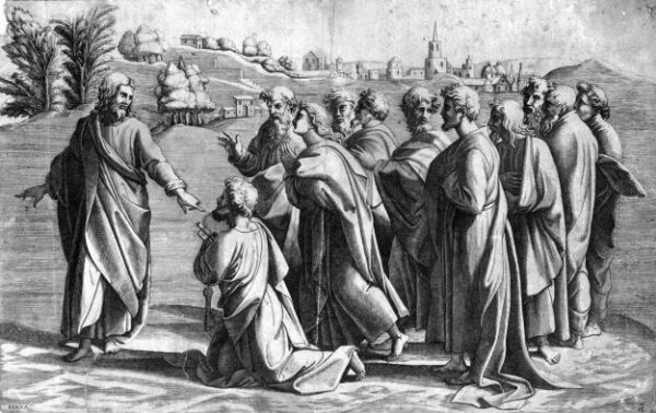 Christ's Charge to Peter | Raphael | Scultori, Diana | V&A Explore The ...