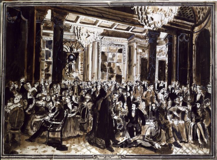 Design for a mural at the Ritz Hotel in London | Philip McCammon Core ...