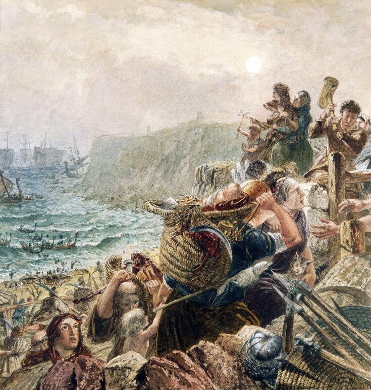 Design for the decoration of the inner court of Wallington Hall ...