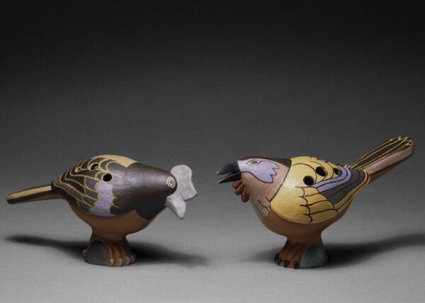 Pair of Ocarinas | Ions, Neil | V&A Explore The Collections