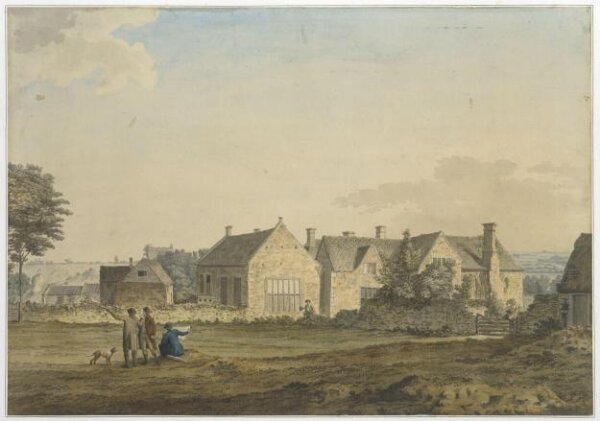 Whitwell Hall, Derbyshire | Samuel Hieronymus Grimm | V&A Explore The ...