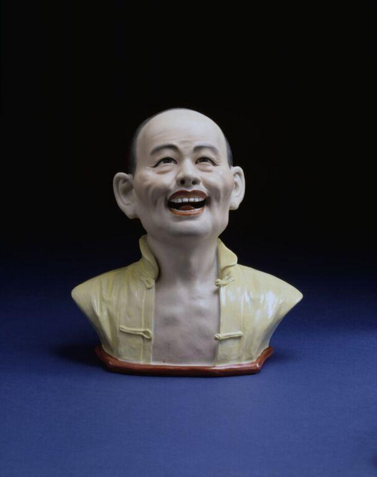 'Laughing peasant' | Zeng, Longsheng | V&A Explore The Collections