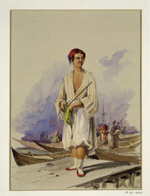 A Greek Boatman | Preziosi, Aloysius Rosarius Amadeus Raymundus Andreas ...