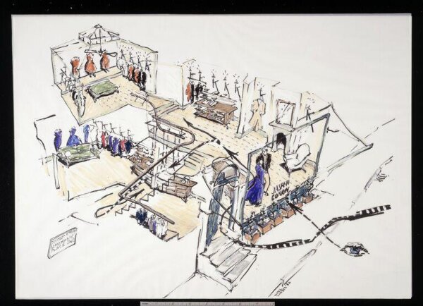 Design and fittings of a shop for Jasper Conran | Nigel Coates | V&A ...