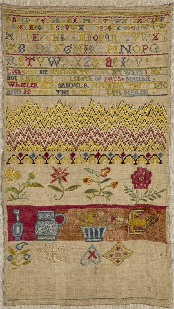 Sampler | Wheeler, Martha | V&A Explore The Collections