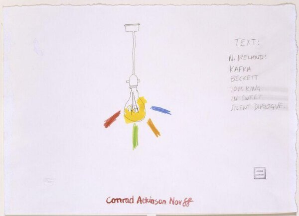 Cromalin proof for the Daily Consumernica | Conrad Atkinson | V&A ...