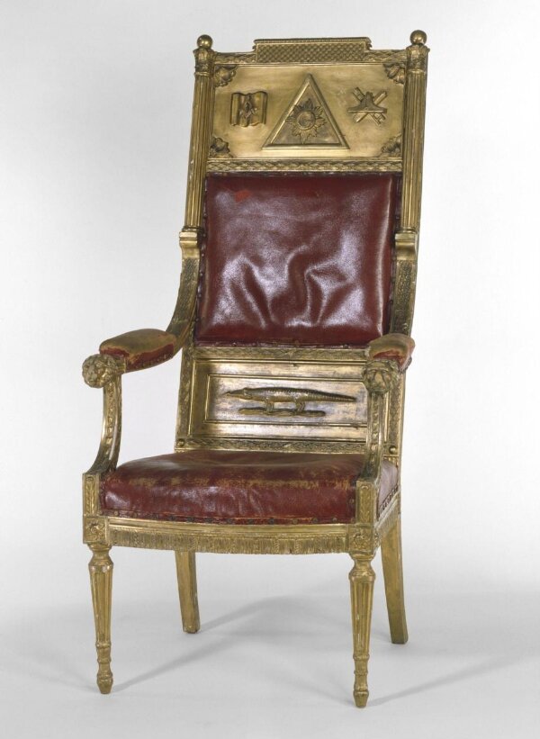 Masonic Chair | Connop, John | V&A Explore The Collections