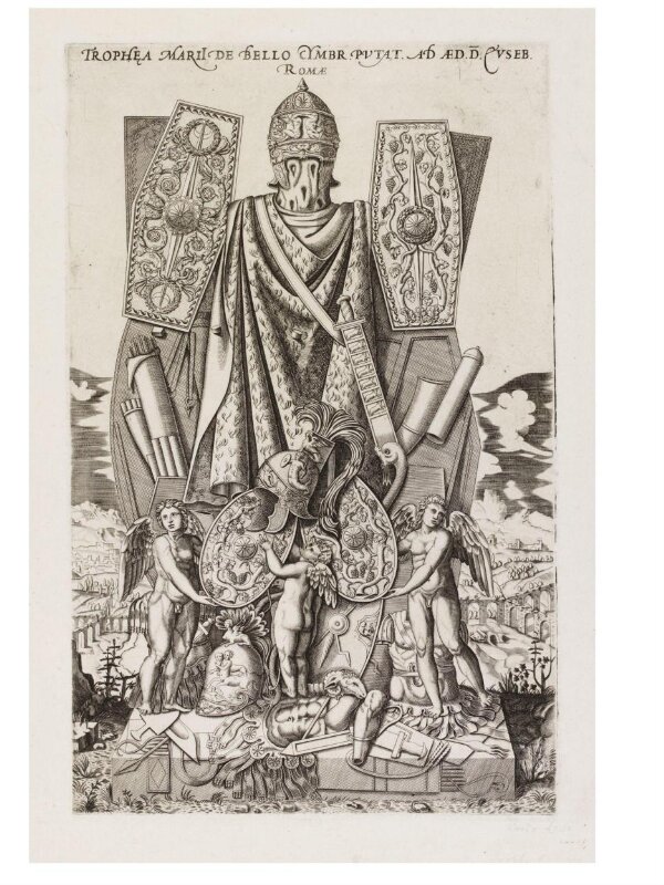 A Roman trophy | Lafrery | Unknown | V&A Explore The Collections