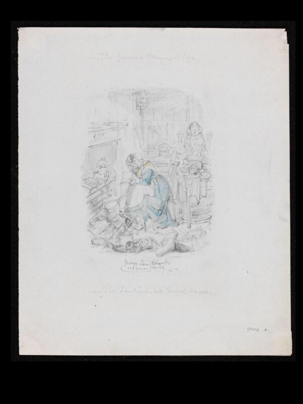 The Sentimental Novel Reader | Cruikshank, George | V&A Explore The ...