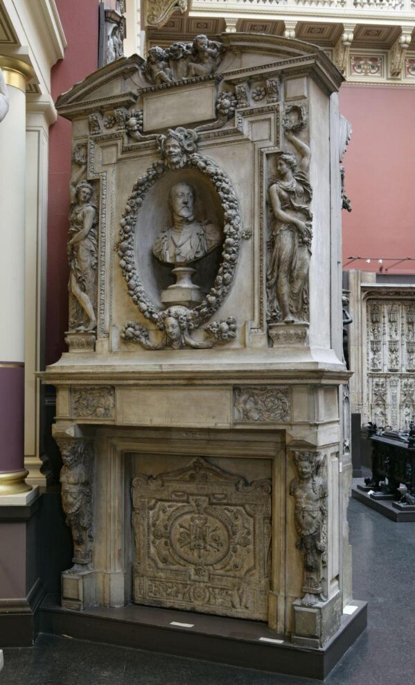 Chimneypiece from the Château of the Seigneur de Villeroy | Germain ...