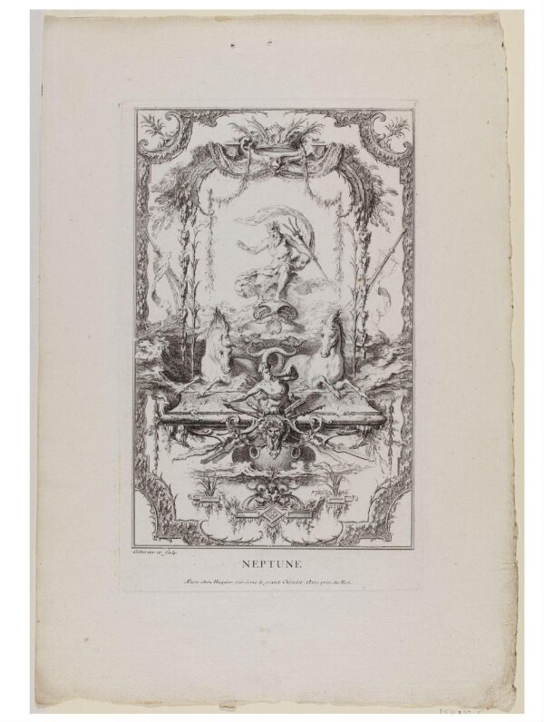 Neptune | Huquier, J.G. | Gillot, Claude | V&A Explore The Collections