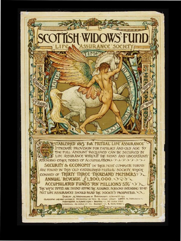 Scottish Widows' Fund Life Assurance Society | Walter Crane | V&A ...