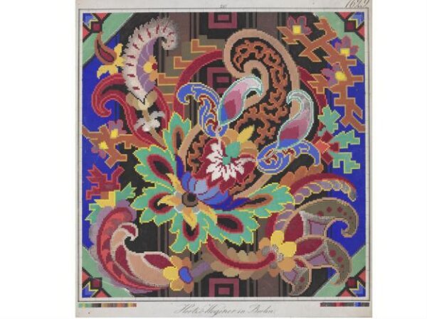 Design for Berlin Wool Work | V&A Explore The Collections