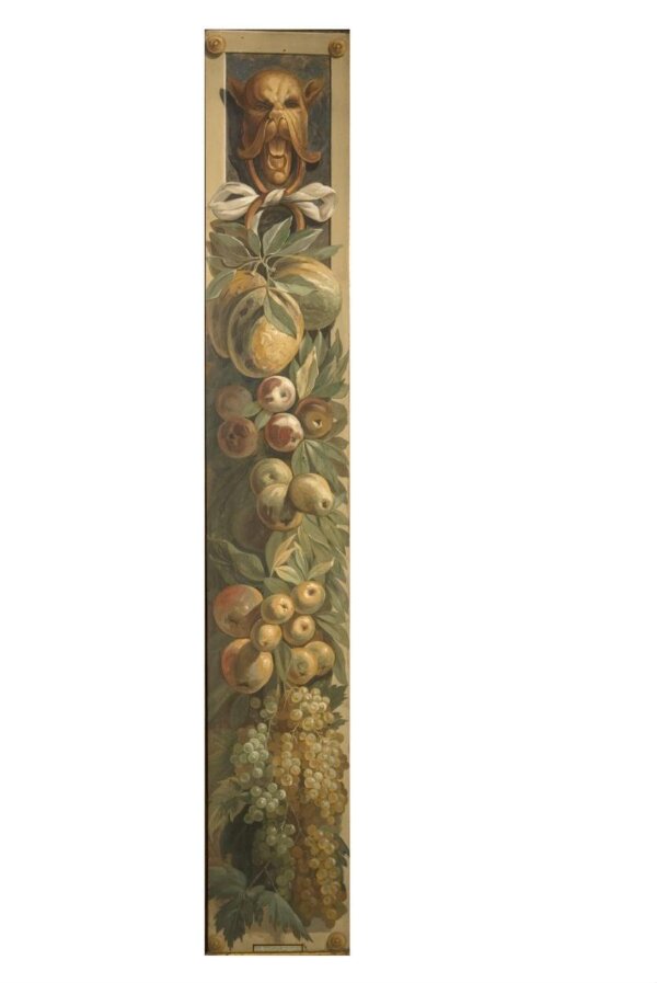Fruits and Flowers (copy of painted border in the Palazzo Vecchio ...