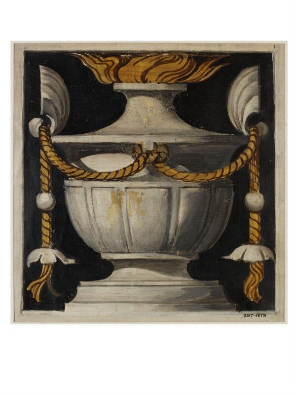 Design for a decorative panel for Melchet Court | Stevens, Alfred | V&A ...