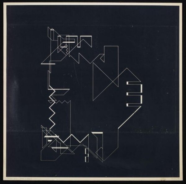 P-18 (random walk) | Mohr, Manfred | V&A Explore The Collections