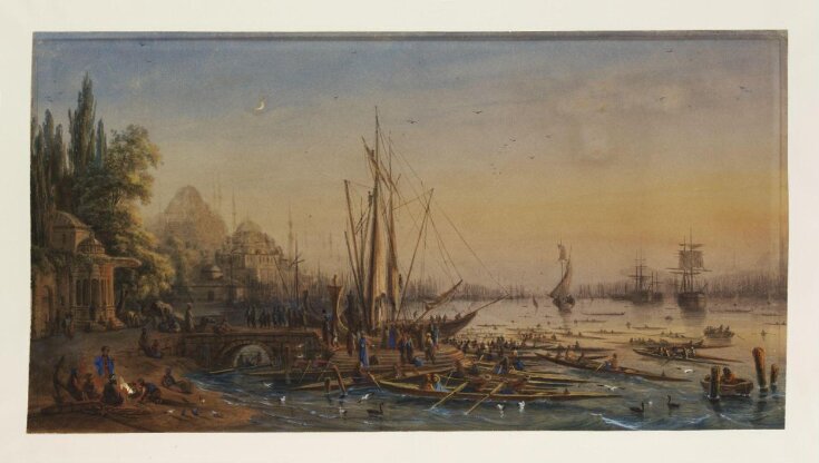 Harbour of Constantinople | Unknown | V&A Explore The Collections
