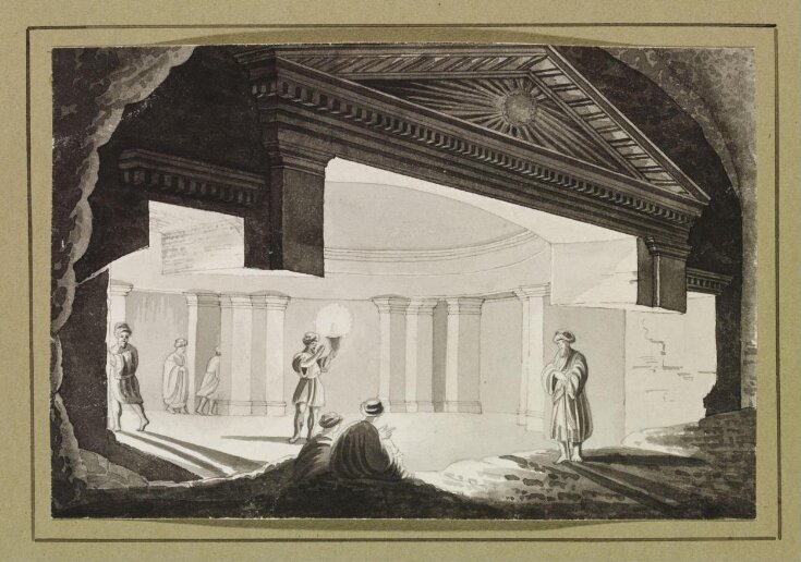 Interior View Of The Catacombs At Alexandria | Mayer, Luigi | V&A ...