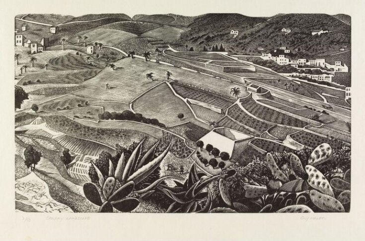 Canary Landscape | Guy Malet | V&A Explore The Collections