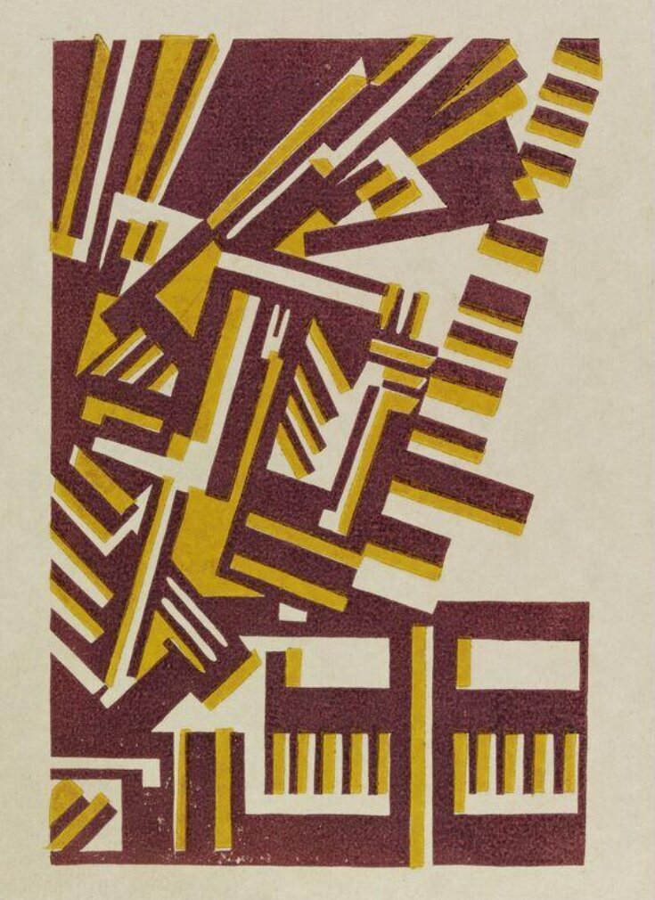 Vorticist composition | Wadsworth, Edward Alexander | V&A Explore The ...