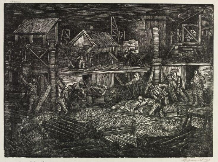 Work in Moscow Metro | Abramovitz | V&A Explore The Collections