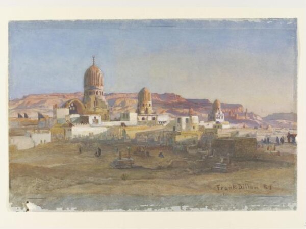 Tombs of the Caliphs, Cairo. about 1880-1900 | Dillon, Frank (RI) | V&A ...