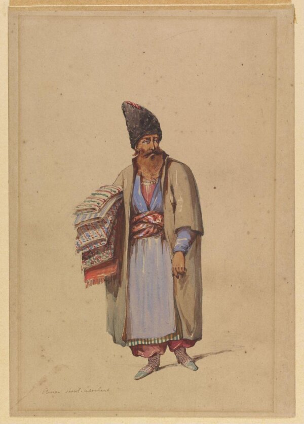 Persian Shawl-Merchant | Preziosi, Aloysius Rosarius Amadeus Raymondus ...