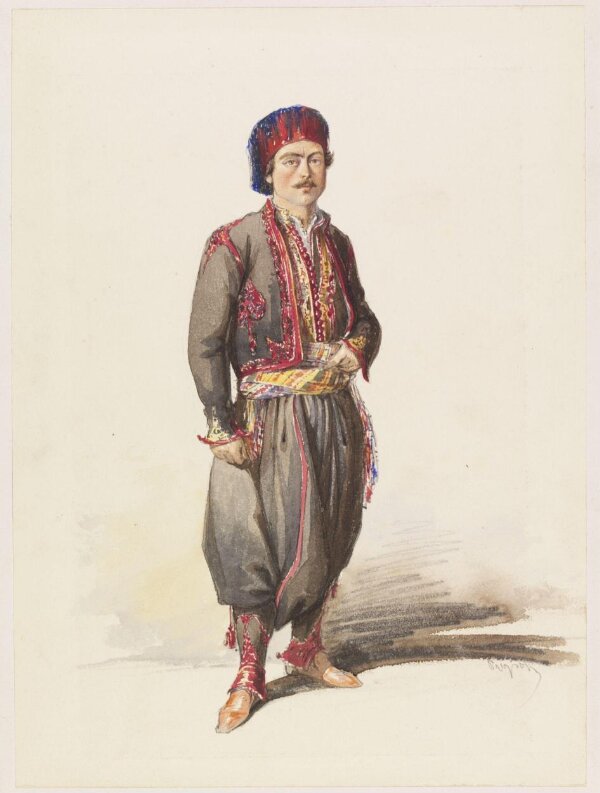 A Tatar, or Government Courier | Preziosi, Aloysius Rosarius Amadeus ...