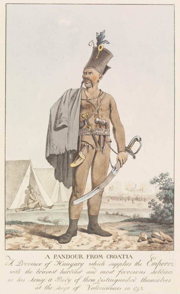 A Pandour From Croatia | Philippe Jacques de Loutherbourg | V&A Explore ...