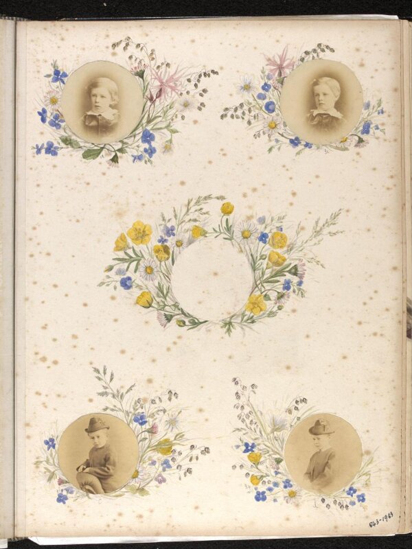 Four portraits of children | Gough, Kate E. | V&A Explore The Collections