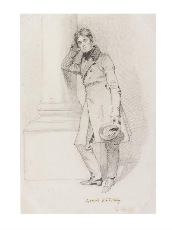 Portrait of Thomas Carlyle, historian and philosopher | Maclise, Daniel ...