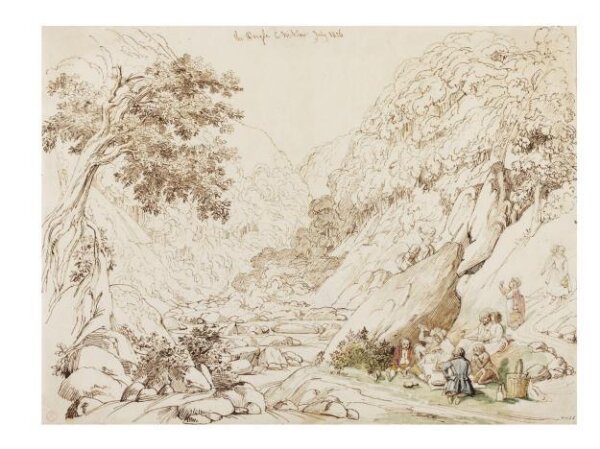 The Dargle, Co. Kerry | Maclise, Daniel (RA) | V&A Explore The Collections