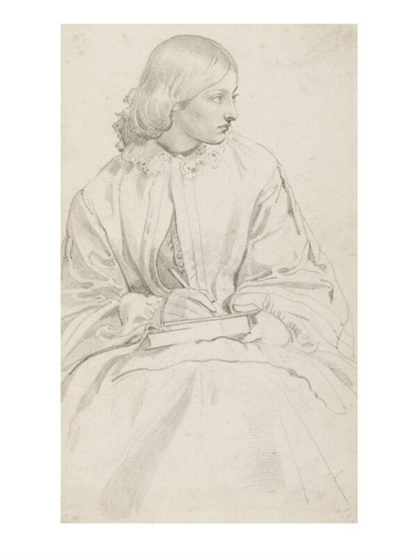 Woman writing | Maclise, Daniel RA | V&A Explore The Collections