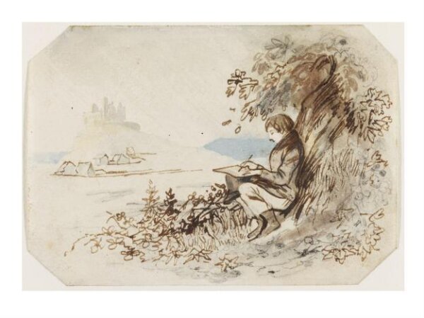 Artist sketching | Maclise, Daniel RA | V&A Explore The Collections
