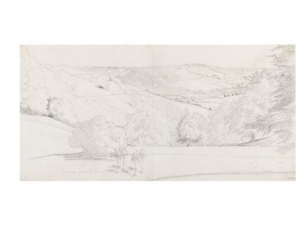 Landscape, Surrey | Maclise, Daniel (RA) | V&A Explore The Collections