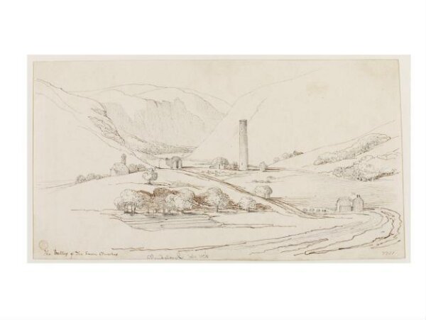 The Valley of Seven Churches | Maclise, Daniel (RA) | V&A Explore The ...