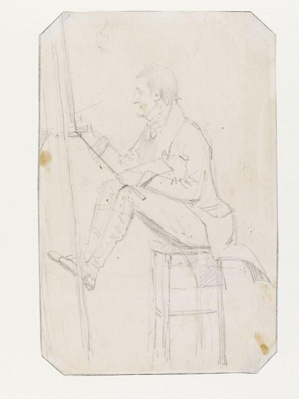 Portrait of JMW Turner | Maclise, Daniel RA | V&A Explore The Collections