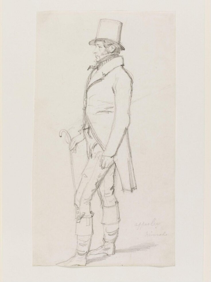 Mr. Apperley ("Nimrod") | Maclise, Daniel RA | V&A Explore The Collections