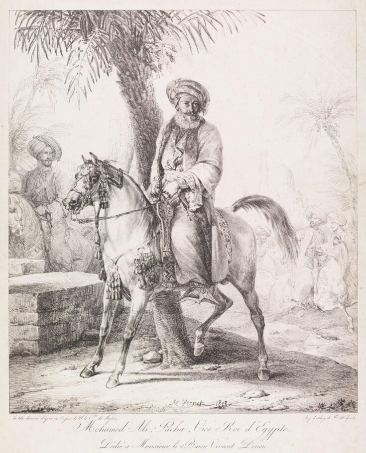 Mohamed Ali, Pacha, Vice-Roi d'Egypte | Horace Vernet | V&A Explore The ...