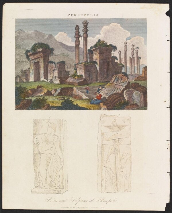 Persepolis. Ruins and Sculptures at Persepolis | J. Pass | V&A Explore ...