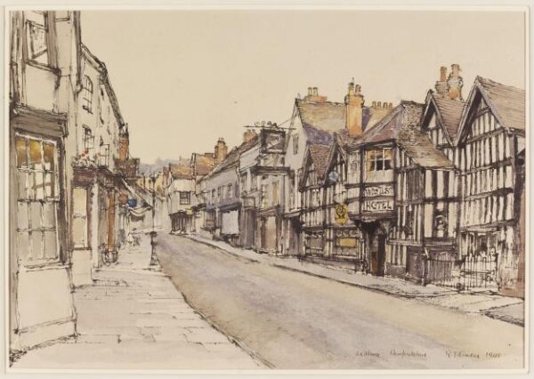 Ye Old Talbot Hotel, Ledbury | Cowern, Raymond Teague | V&A Explore The ...