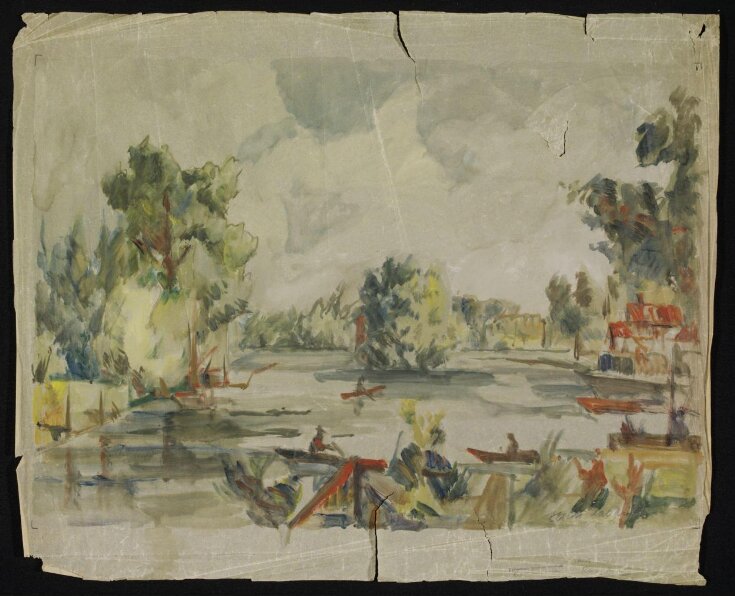 The River at Henley | Seabrooke | V&A Explore The Collections