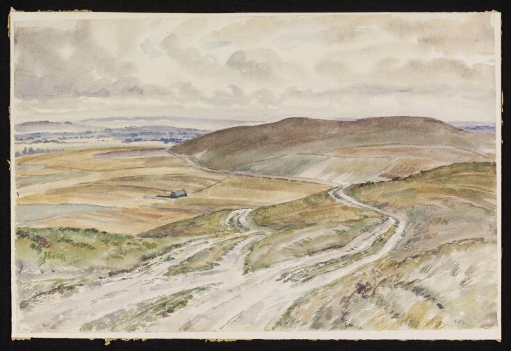 View from the Wansdyke in Stanton St. Bernard | Lines | V&A Explore The ...
