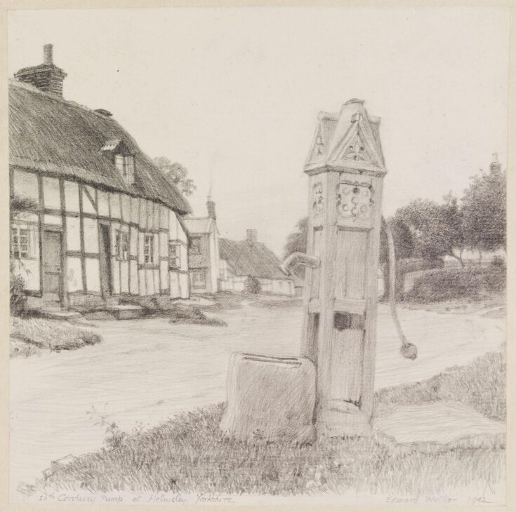16th century Pump at Helmsley | Walker, Edward | V&A Explore The ...
