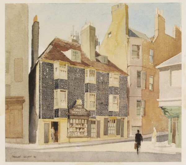 House and Shop in Pool Valley, Brighton | Charles Knight | V&A Explore ...