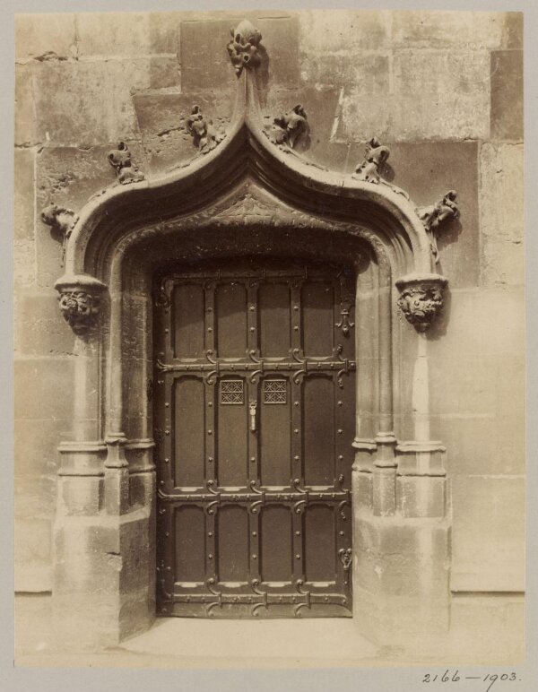 Doorway, Musee de Cluny, Paris, France | Atget, Jean-Eugène-Auguste | V ...