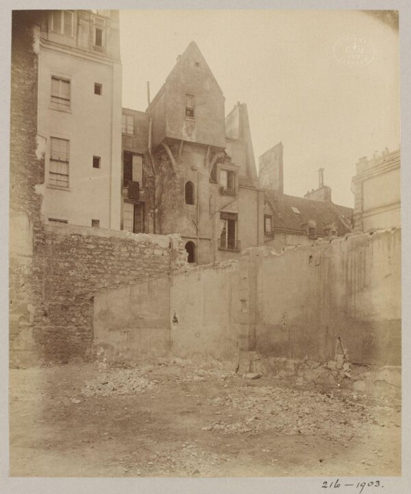 College Fortet, Paris, France | Atget, Jean-Eugène-Auguste | V&A ...