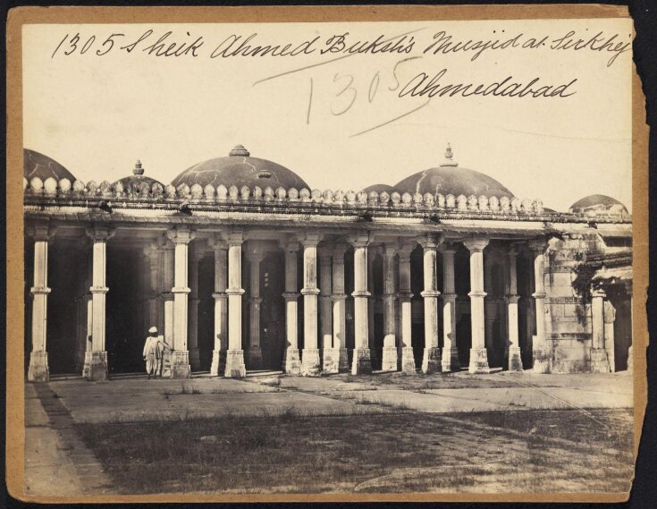 Sheik Ahmed Buksh's Musjid at Sirkhej, Ahmedabad | Francis Frith | V&A ...